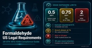 Formaldehyde in the Workplace: US Legal Requirements - Velocity Safe